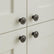 Howdens Courtier Antique Pewter Effect Chunky Cup Handle & Knob 94mm ...