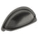 Howdens Courtier Antique Pewter Effect Chunky Cup Handle & Knob 94mm ...