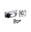 Howdens Duchess Handle Knob Latch Polished Chrome Effect – Home Up Design